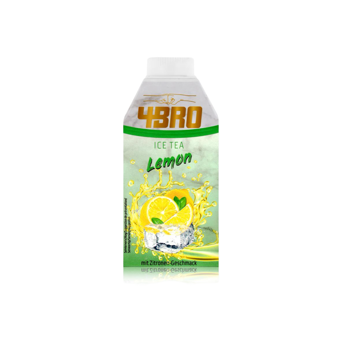 4BRO Ice Tea Lemon 8x500ml - 4BRO Thé Glacé Citron – Candy Market France