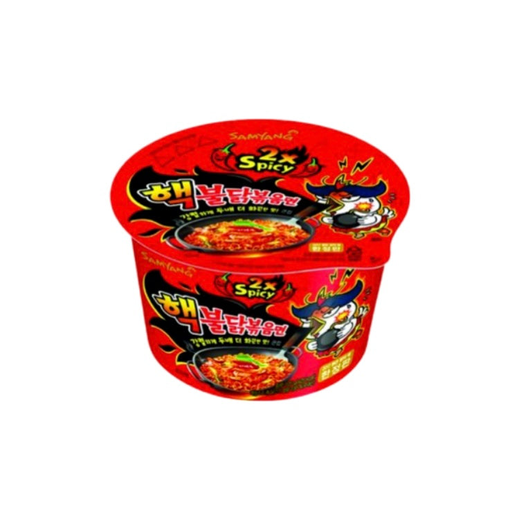 Samyang Hot Chicken X2 Spicy Flavor Ramen Big Bowl 16 x 105g - Samyang ...