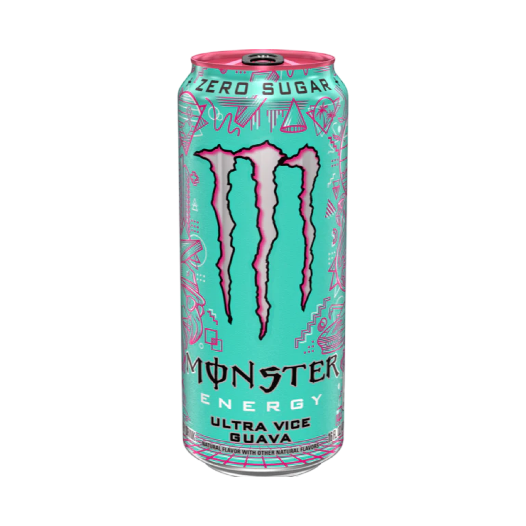 Monster Ultra Vice Guava 12x473ml - Monster Goyave – Candy Market France
