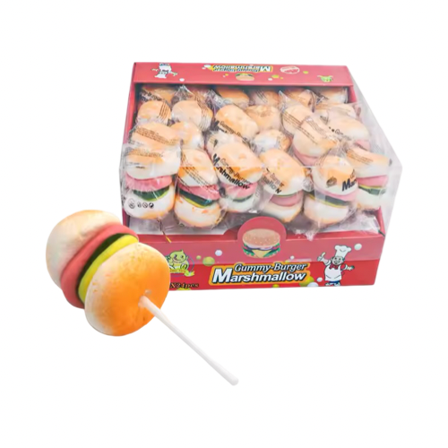 Gummy Burger Marshmallow x24 – Candy Market France