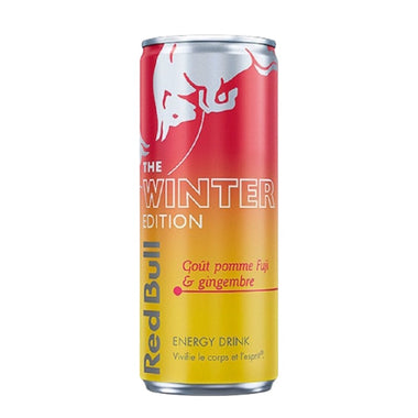 Red-Bull Winter Edition Pomme Fuji & Gingembre 24x250ml – Candy Market France