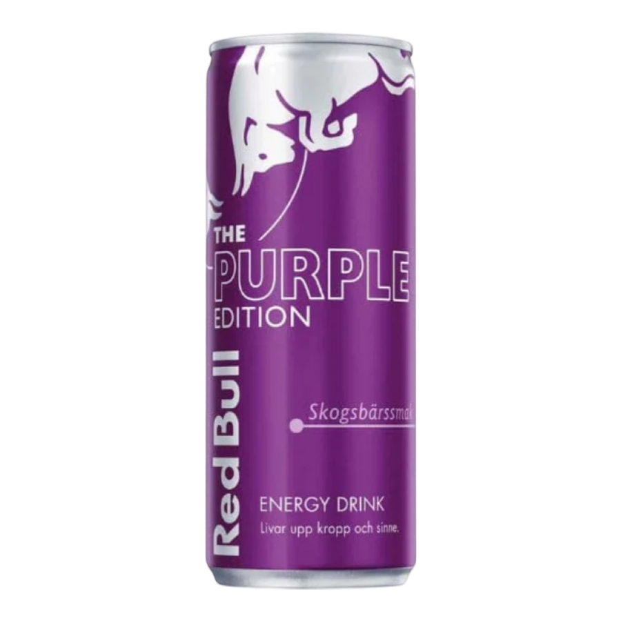 Red bull Purple Edition Skogsbärssmak 24x250ml - Red Bull Edition Viol ...