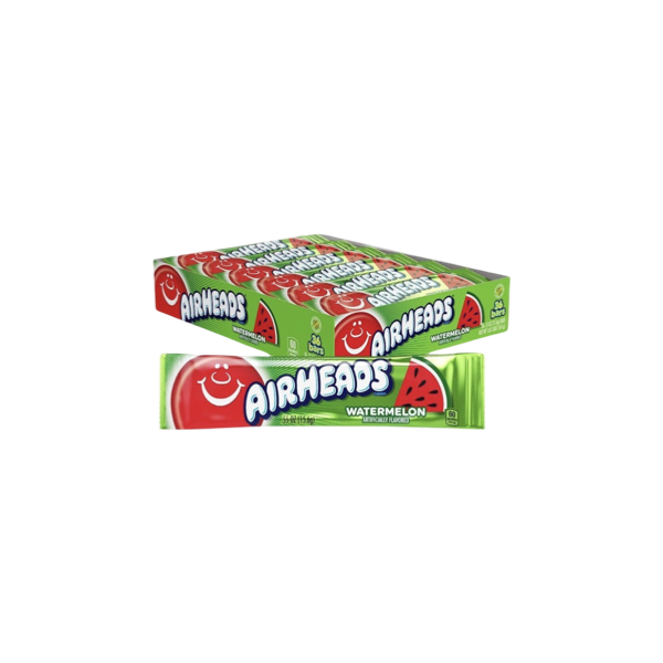 Air Heads Watermelon 36x15,6g - Airheads Pastèque – Candy Market France